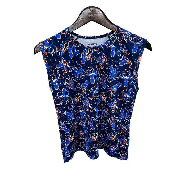 TomboyX | Tops | Tomboyx Ladies Octopus Muscle Tank Top Size Large ...